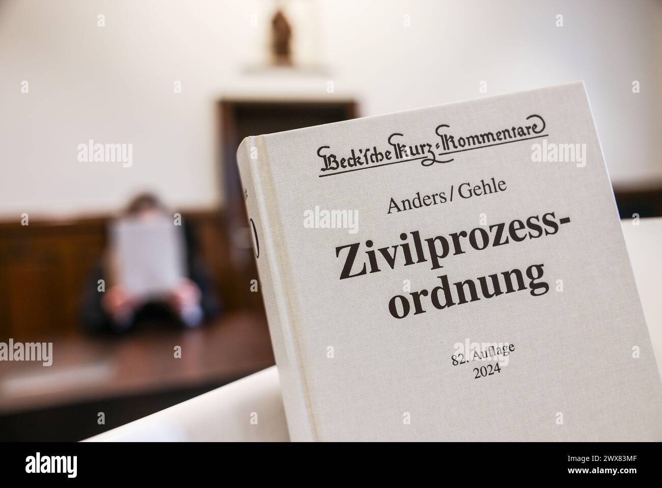 Cologne, Germany. 21st Mar, 2024. The Code of Civil Procedure, taken in ...