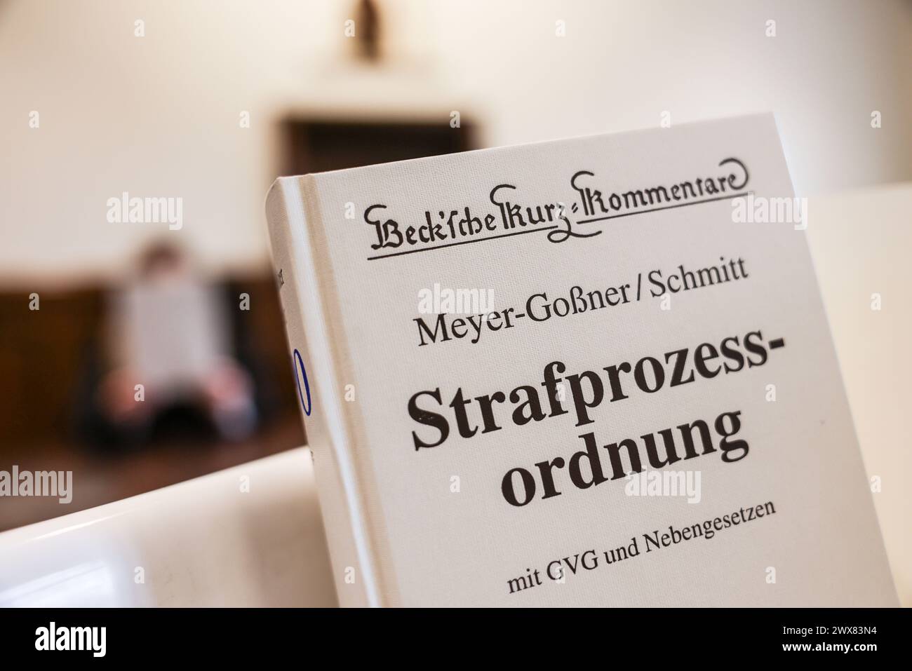 Cologne, Germany. 21st Mar, 2024. The Code of Criminal Procedure, taken ...