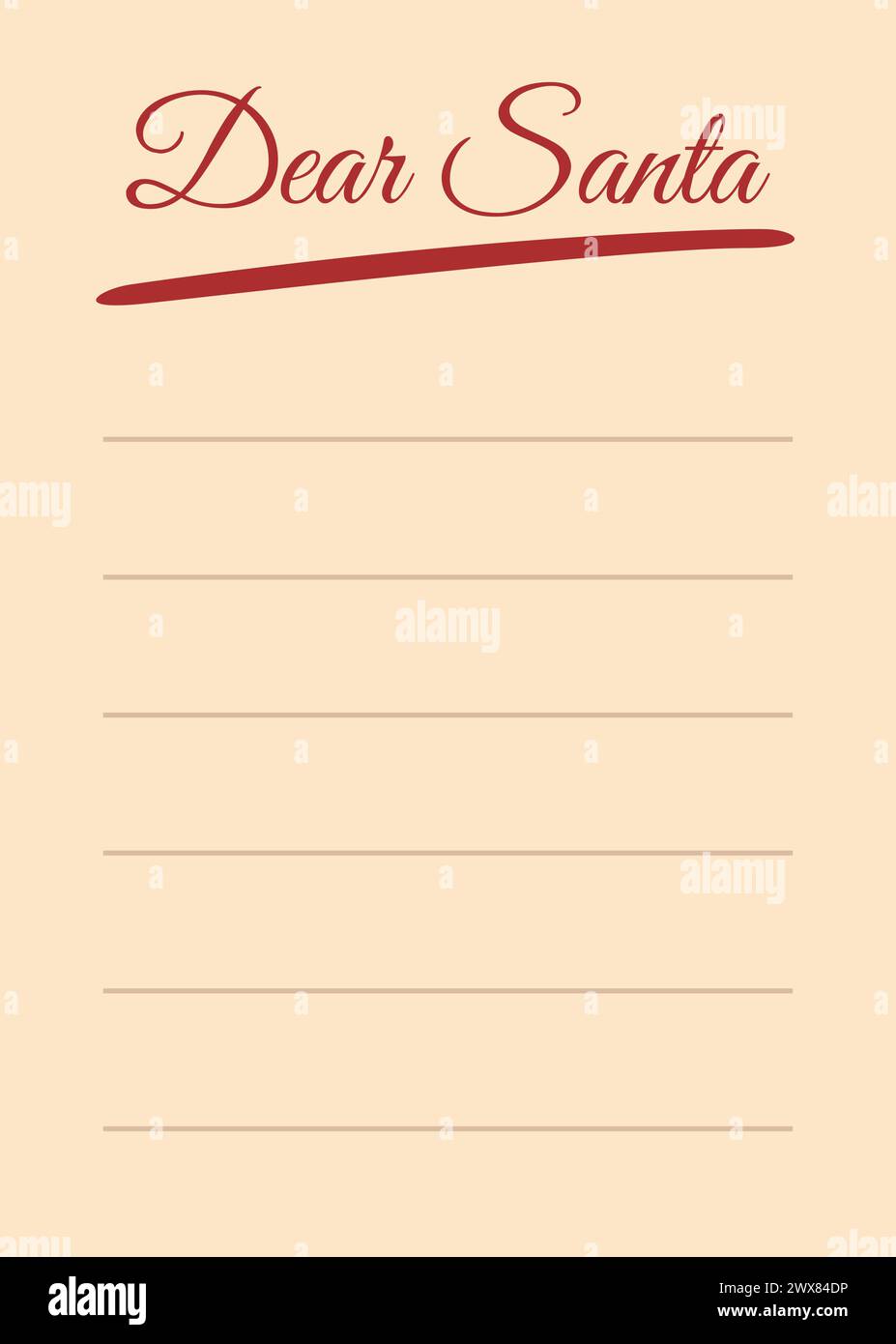 Dear santa wish list icon cartoon vector. Holiday winter. Xmas check ...