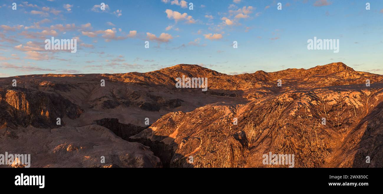 Rocky and Sandy Mountain terrain landscape. 3d Rendering Stock Photo ...