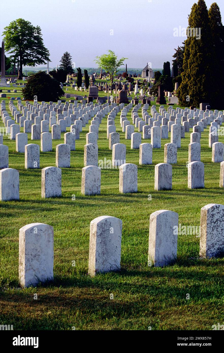 Grandview Cemetery; Johnstown Flood National Memorial; 775 unknown victims; Johnstown ...
