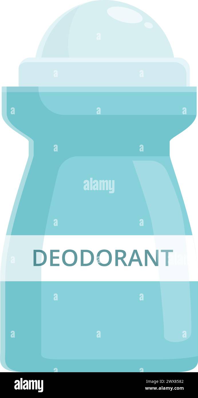 Female deodorant icon cartoon vector. Roll on spa. Body glass natural ...