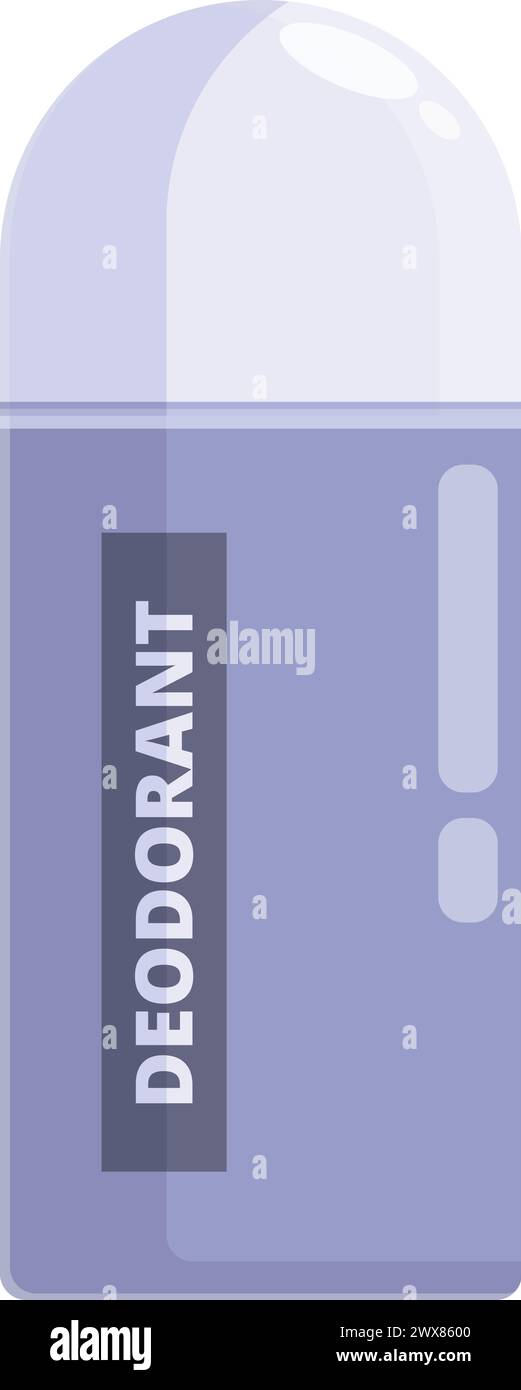 Strong deodorant icon cartoon vector. Care treatment cream. Clean open ...