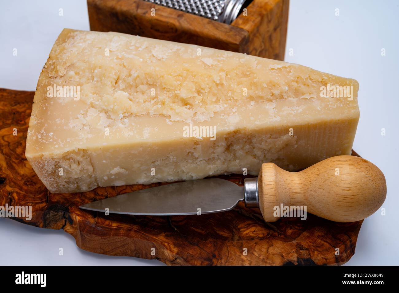 Traditional italian food - 24 months aged in caves Italian parmesan ...