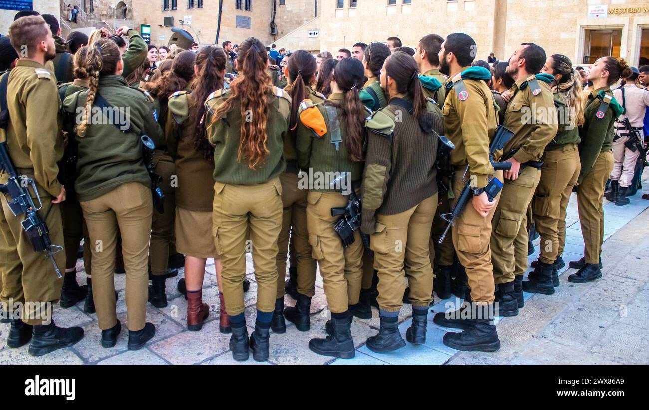 Jerusalem, Israel – December 27, 2023 Induction ceremony for new ...