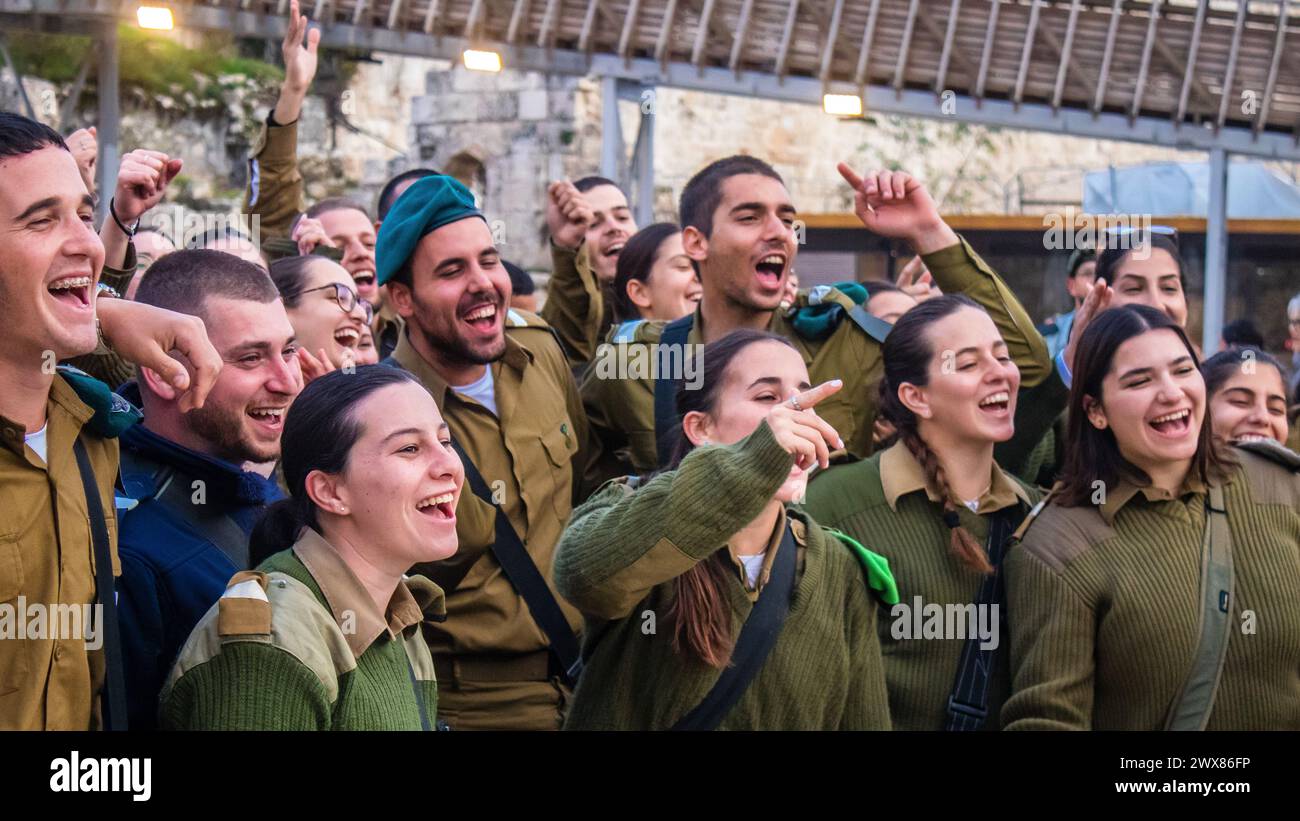Jerusalem, Israel – December 27, 2023 Induction ceremony for new ...