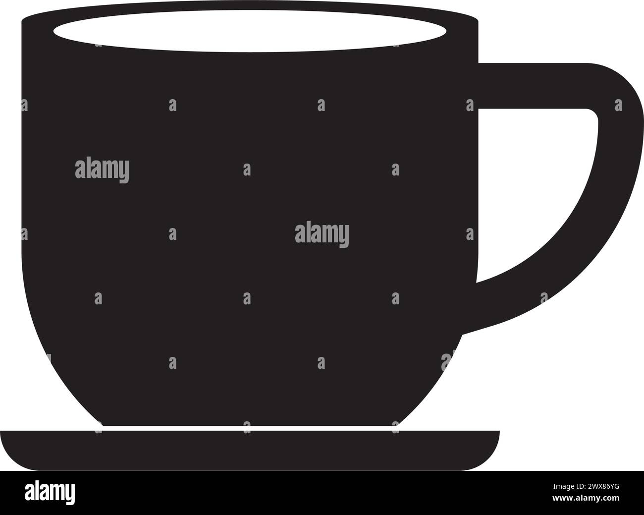glass icon vector illustration logo template Stock Vector Image & Art ...