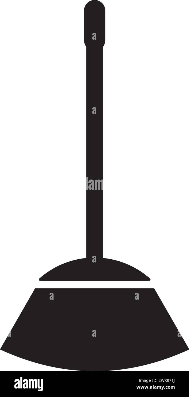 broom icon vector illustration symbol design Stock Vector Image & Art ...