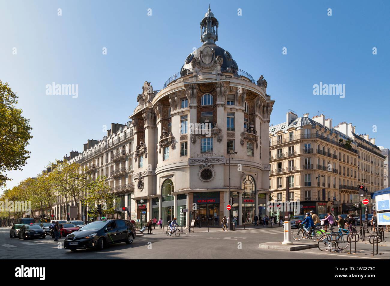 Paris, France - September 21 2020: Former headquarters of the Félix ...
