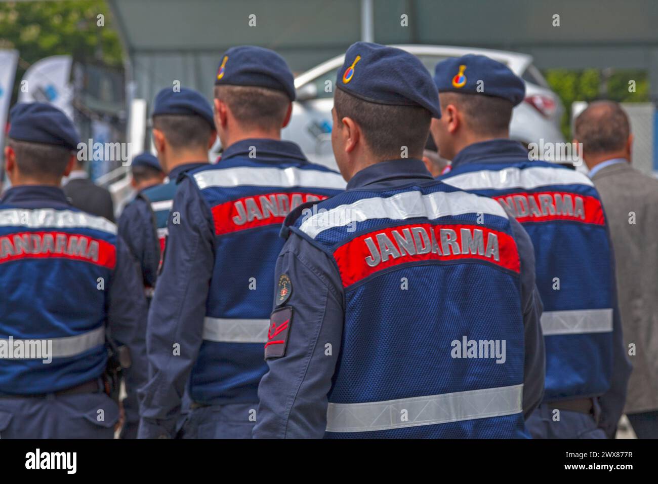 Istanbul, Turkey - May 09 2019: Officers of the Jandarma (Gendarmerie ...
