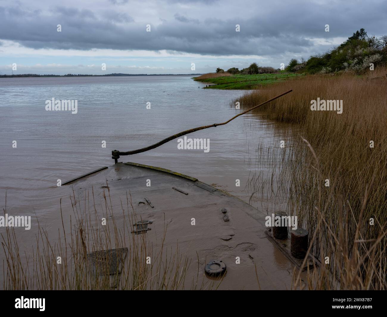 March 2024 - Purton Hulks, Ships graveyard in Gloucestershire, England ...