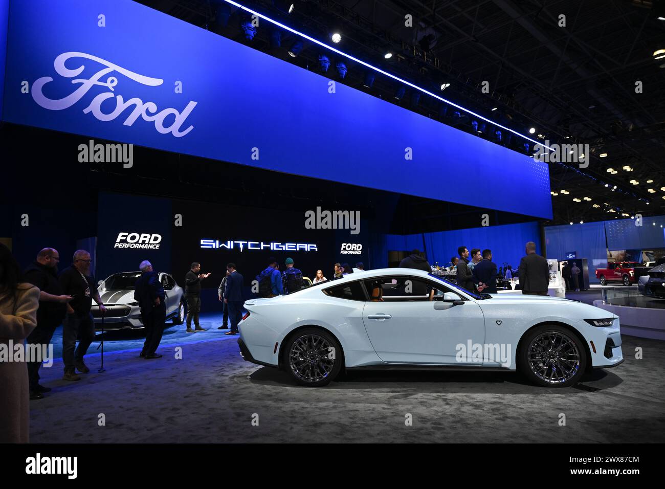 A custom built 2024 Ford Mustang GT designed by Sydney Sweeney at the ...
