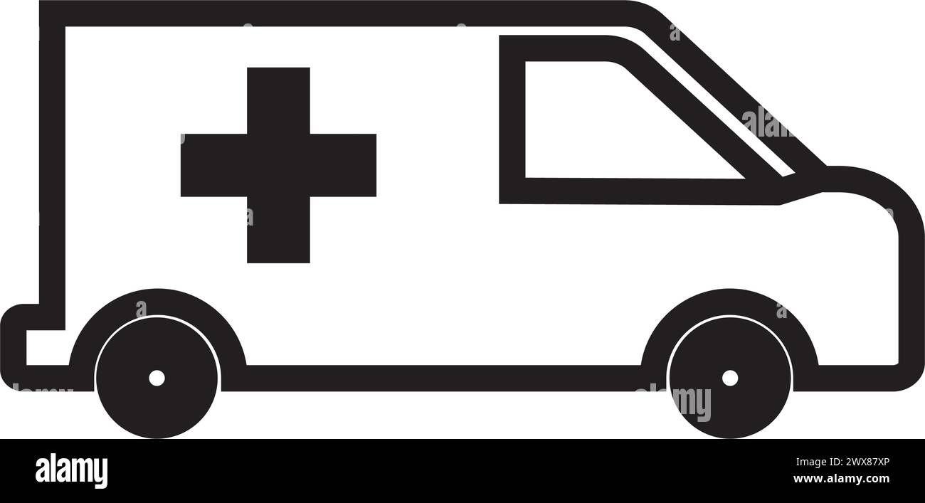 ambulance icon vector illuastration symbol design Stock Vector Image ...