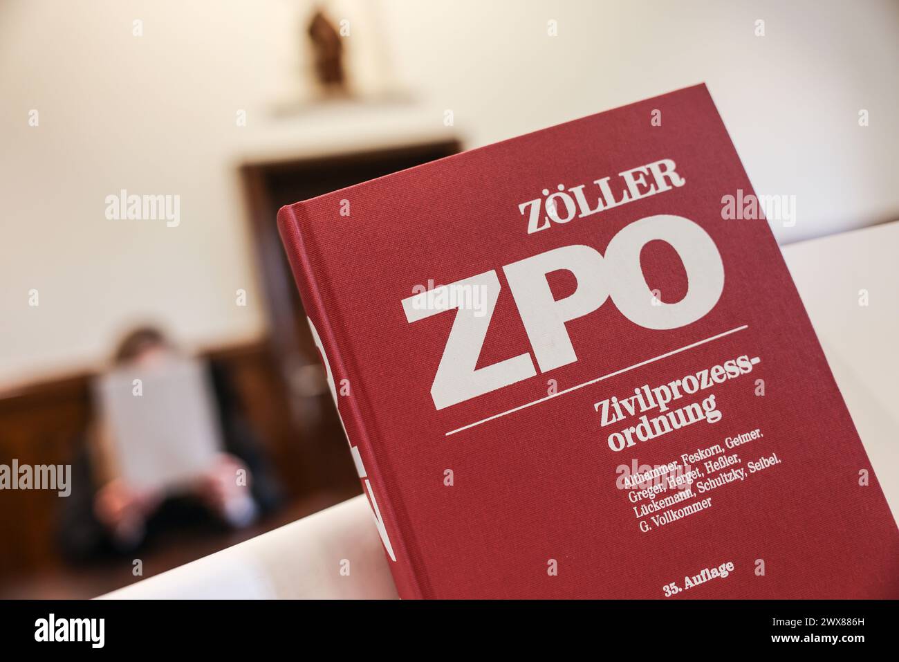 Cologne, Germany. 21st Mar, 2024. The Code of Civil Procedure (ZPO) is ...