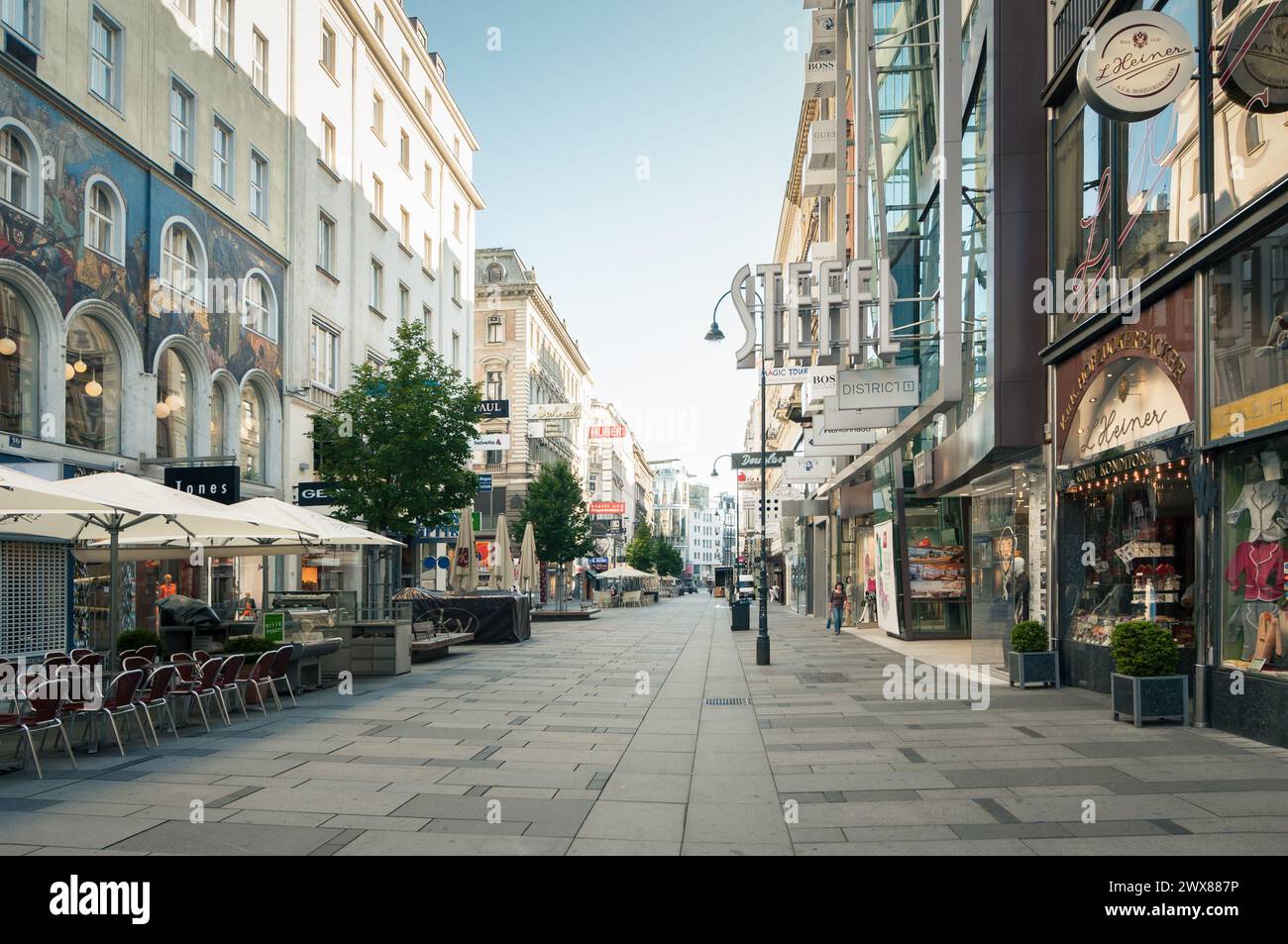 Vienna old town 19th century hi-res stock photography and images - Alamy