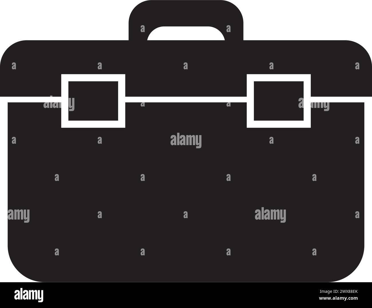 briefcase icon vector illustration symbol design Stock Vector Image ...