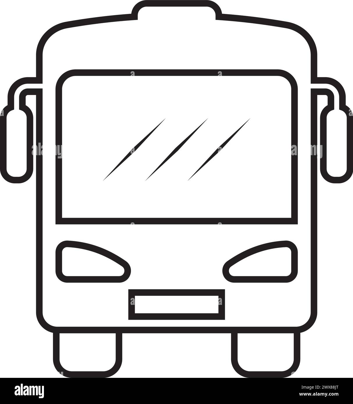Bus Icon Vector Illustration Symbol Design Stock Vector Image And Art Alamy