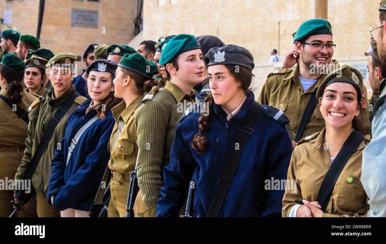 Induction ceremony for new graduates of the IDF officer school. The ...