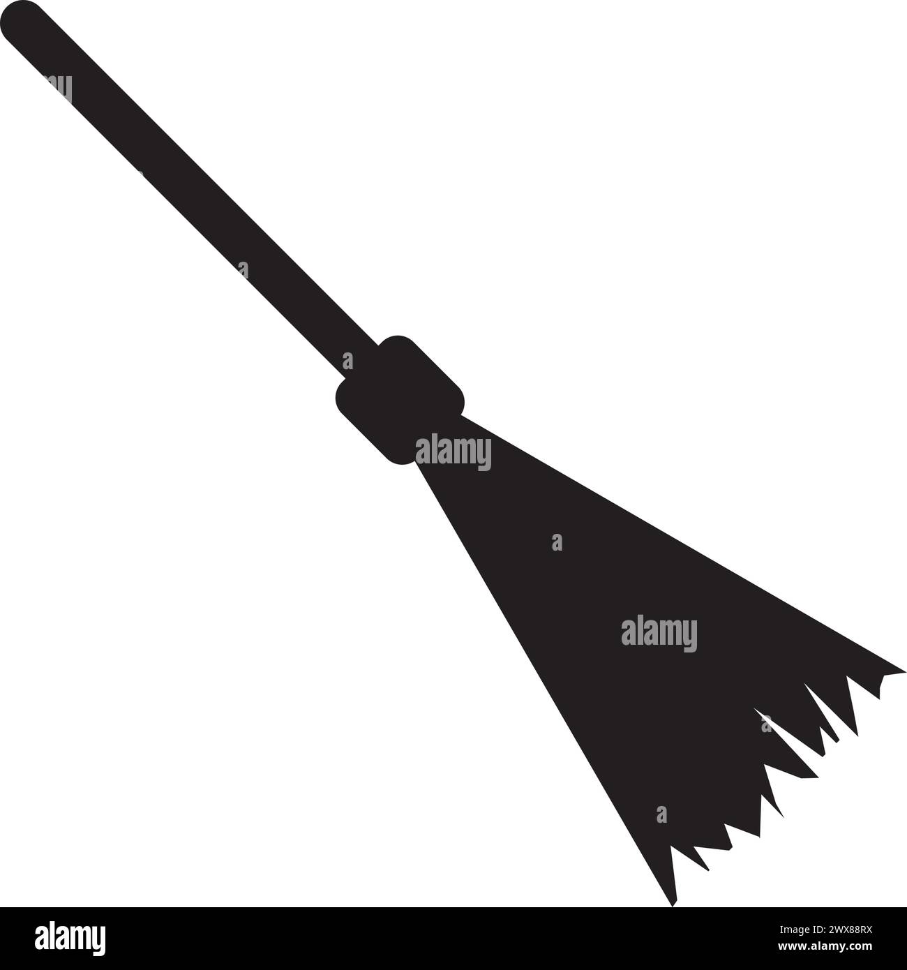 broom icon vector illustration symbol design Stock Vector Image & Art ...