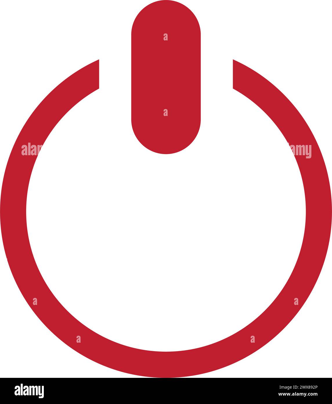 Power button icon design vector hi-res stock photography and images - Alamy