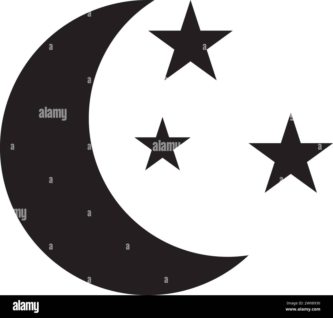 Night mode Stock Vector Images - Alamy