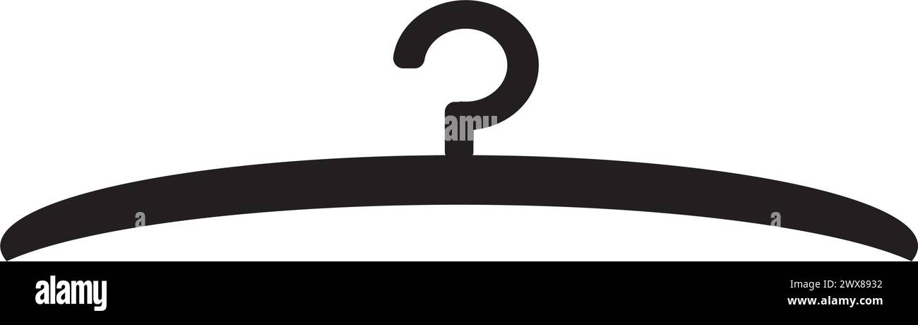 coat hanger icon vector illustration symbol design Stock Vector Image ...