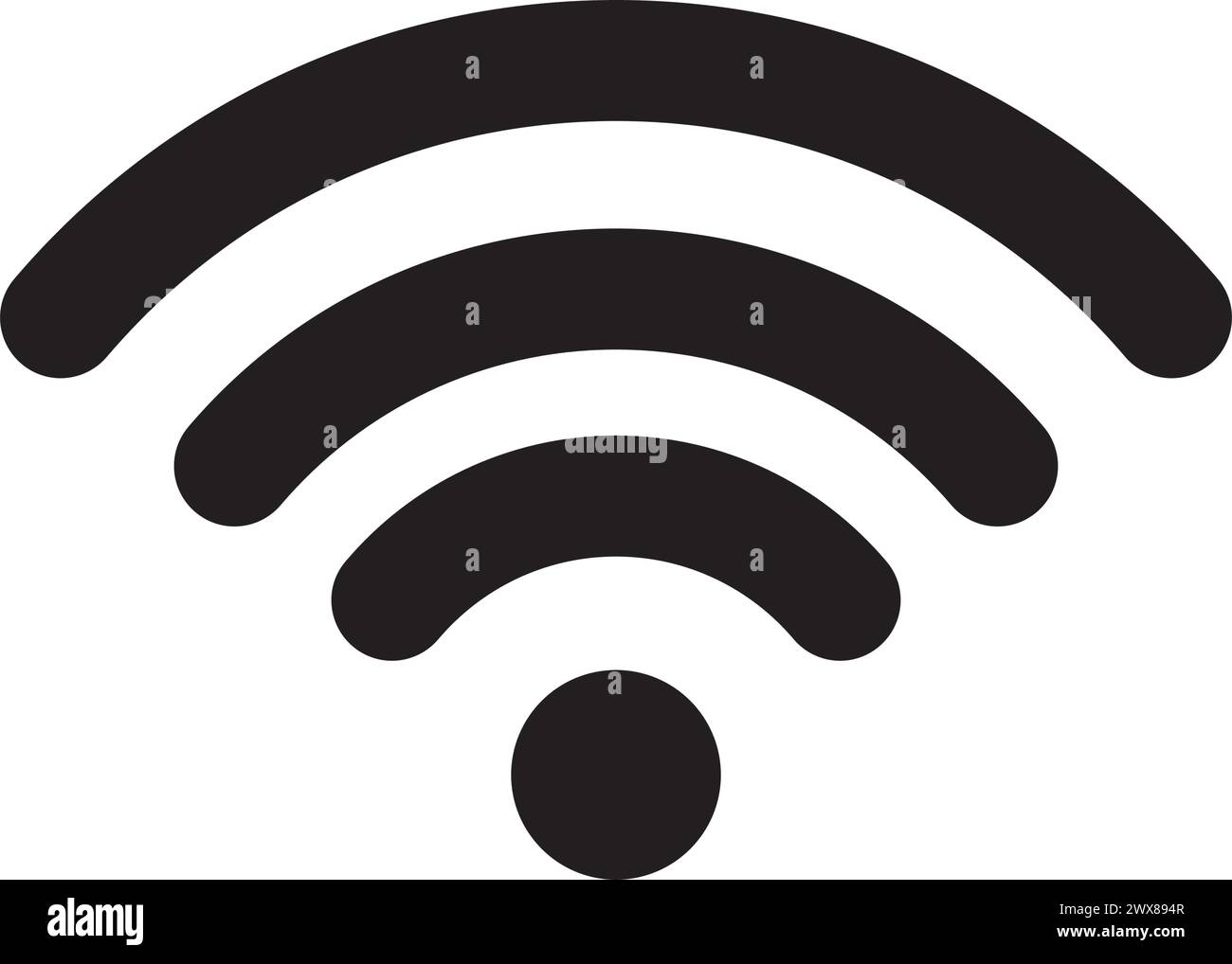 wifi icon vector illustration symbol design Stock Vector Image & Art ...