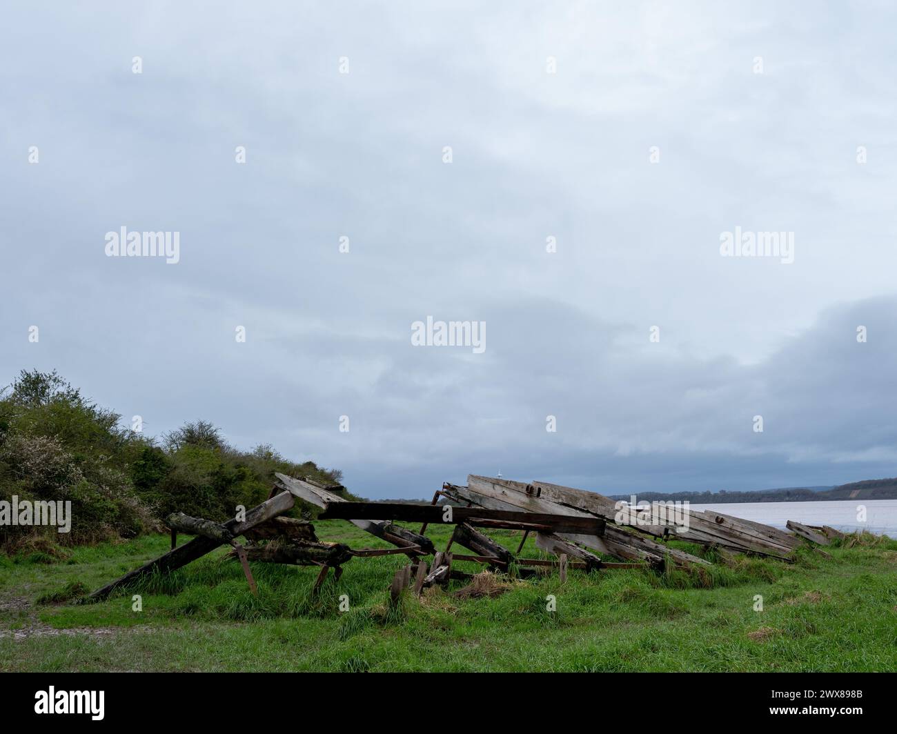March 2024 - Purton Hulks, Ships graveyard in Gloucestershire, England ...