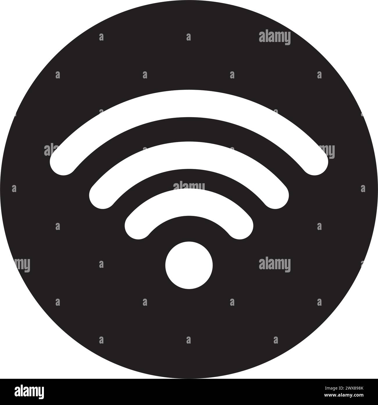 wifi icon vector illustration symbol design Stock Vector Image & Art ...