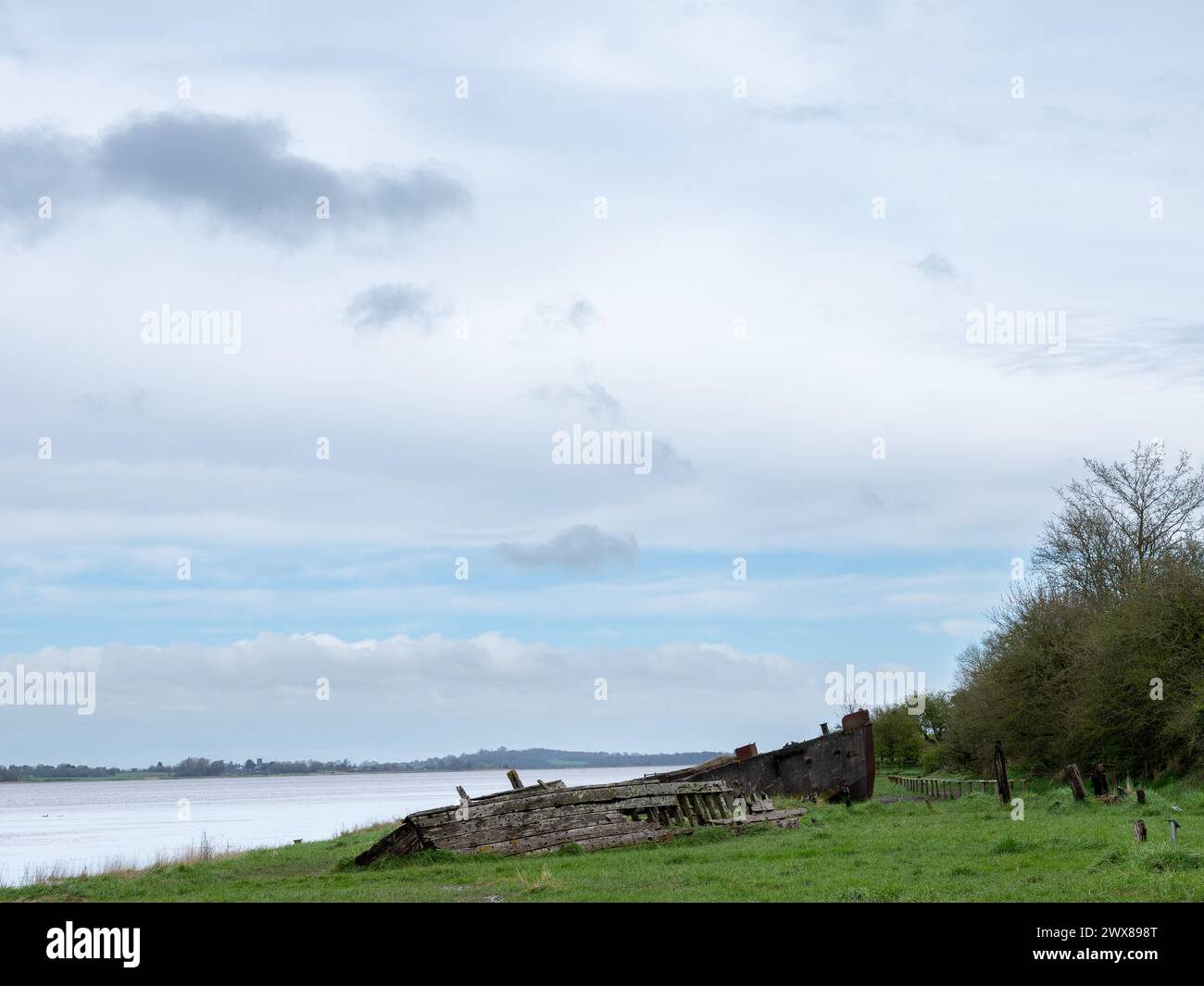 March 2024 - Purton Hulks, Ships graveyard in Gloucestershire, England ...