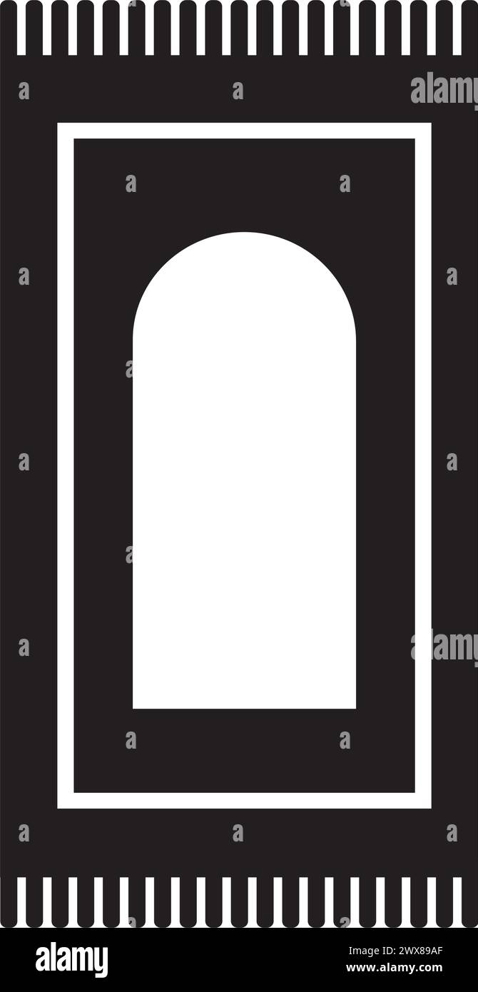 Islamic pattern prayer mat Stock Vector Images - Alamy