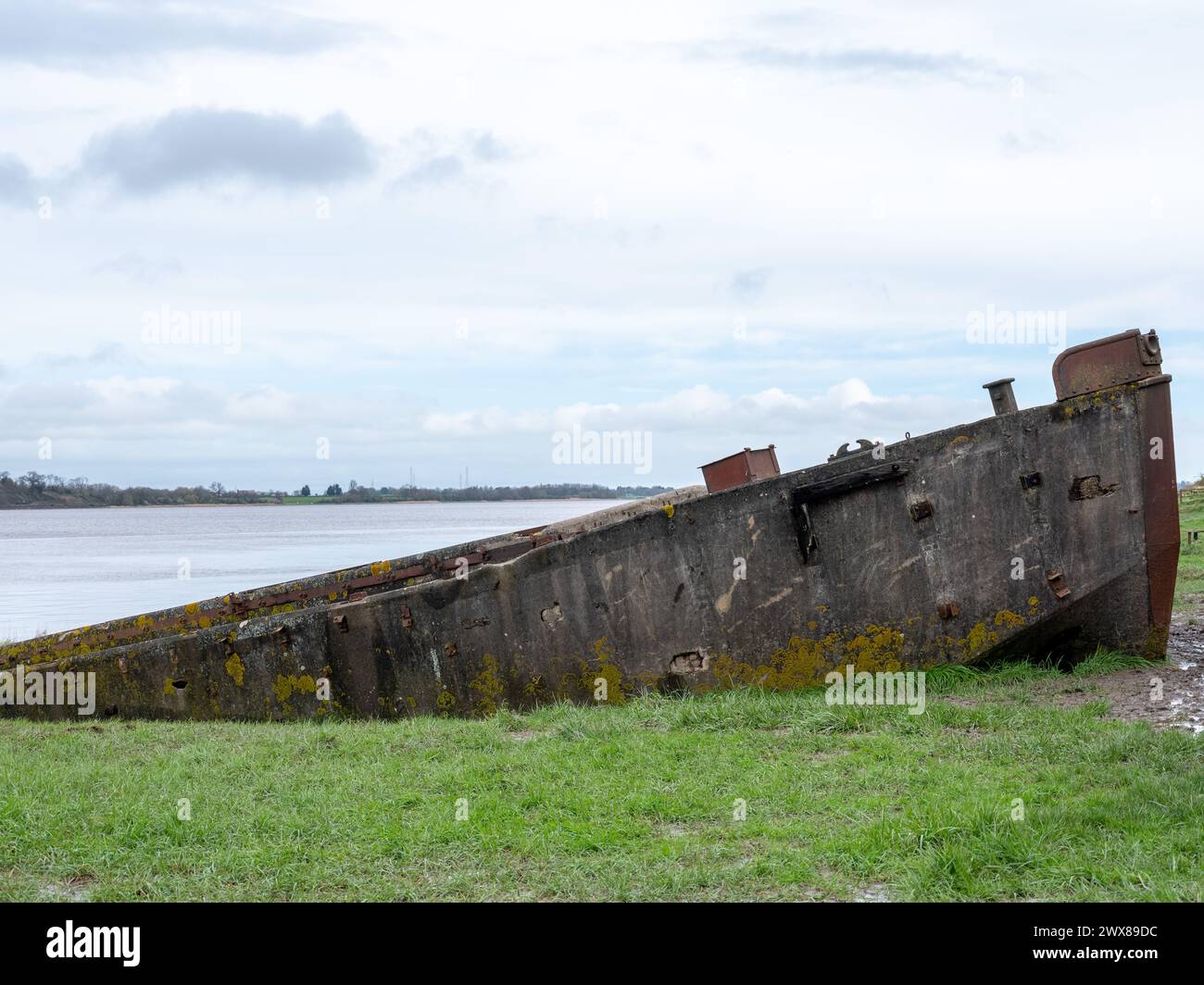 March 2024 - Purton Hulks, Ships graveyard in Gloucestershire, England ...