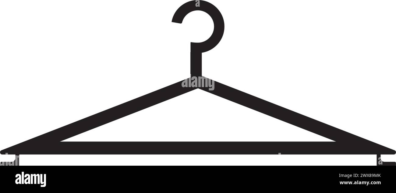 Hangers icon logo, vector design illustration Stock Vector Image & Art ...