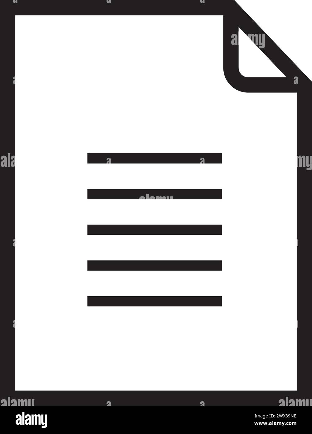 file or document icon vector illustration logo design Stock Vector ...