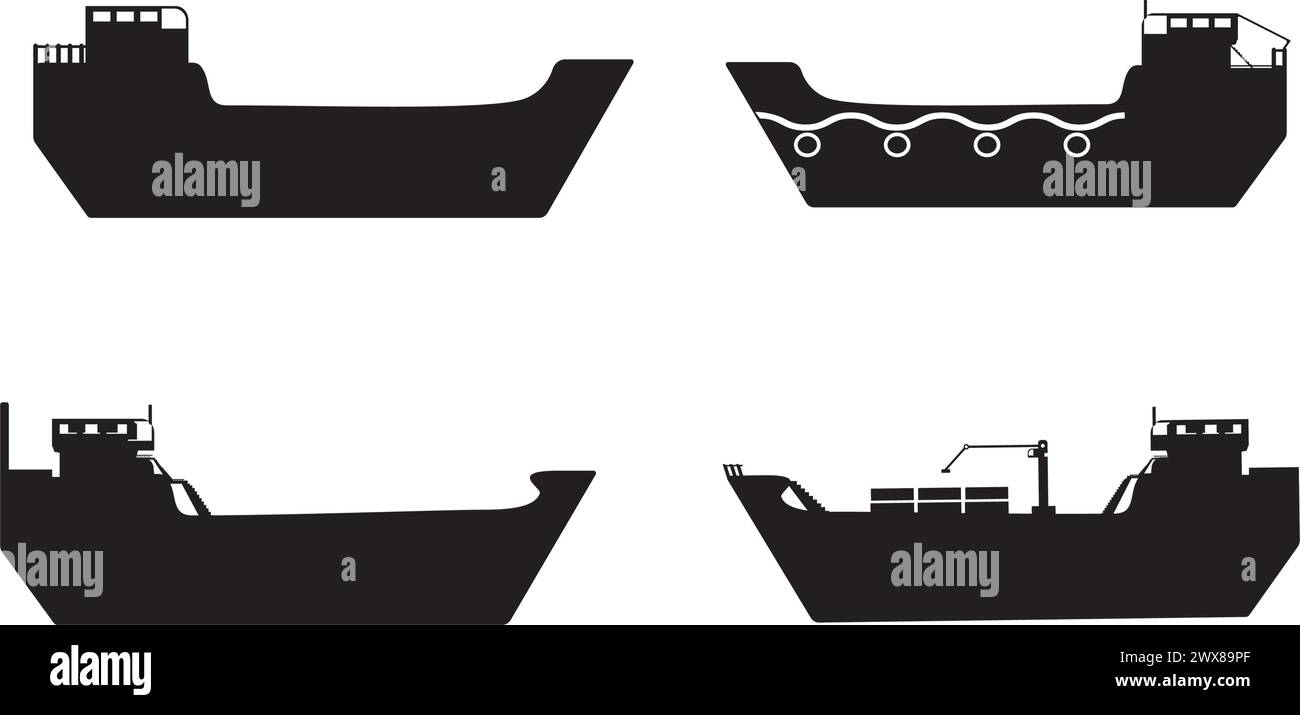 Ship passenger vector vectors Black and White Stock Photos & Images - Alamy