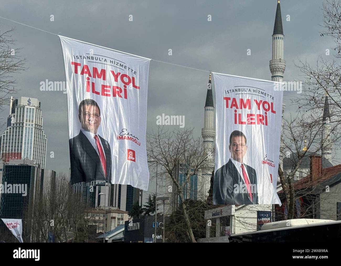 Election campaign of Istanbul Mayor and Republican People's Party, or ...