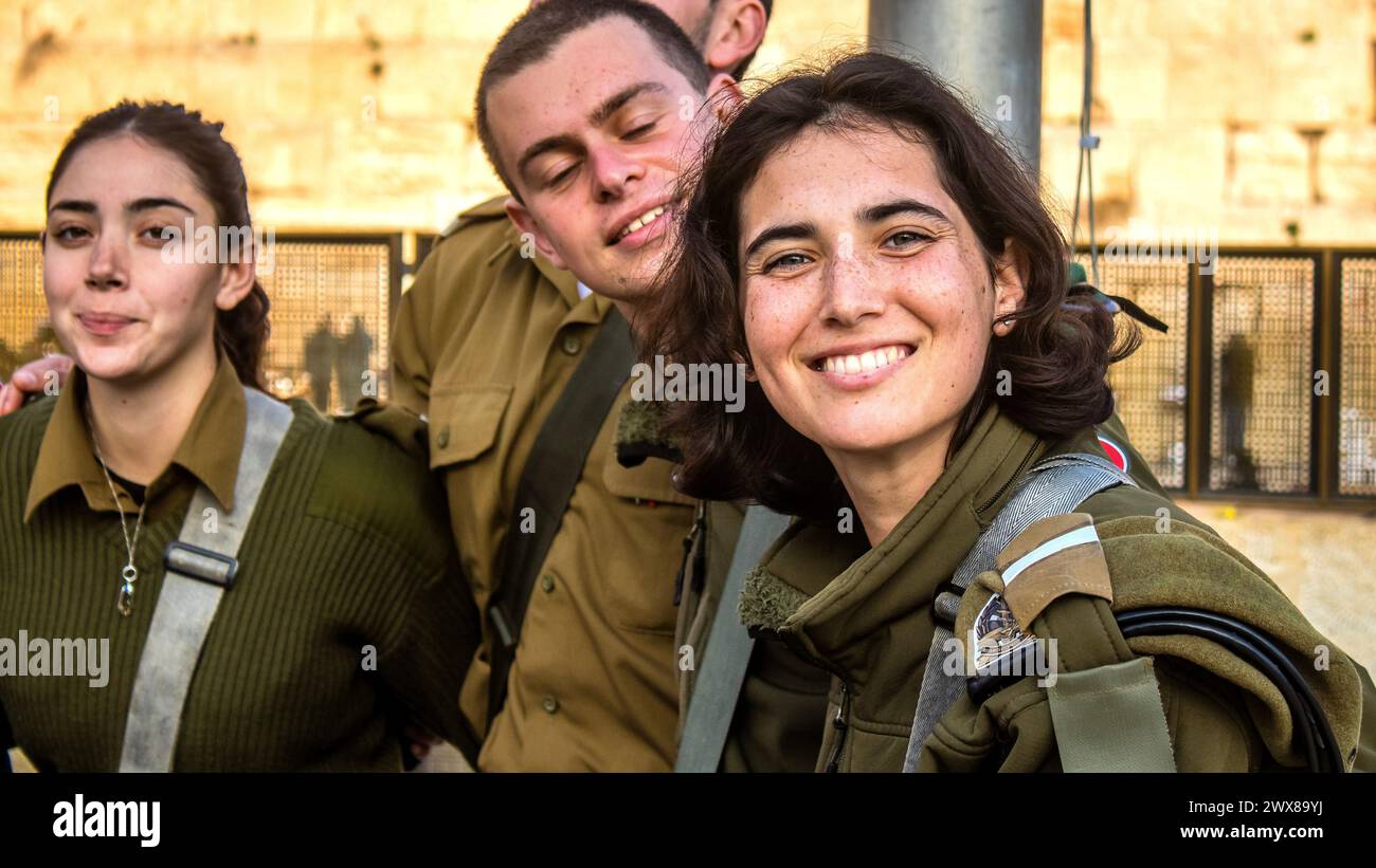 Portrait of a group of soldiers, Induction ceremony for new graduates ...