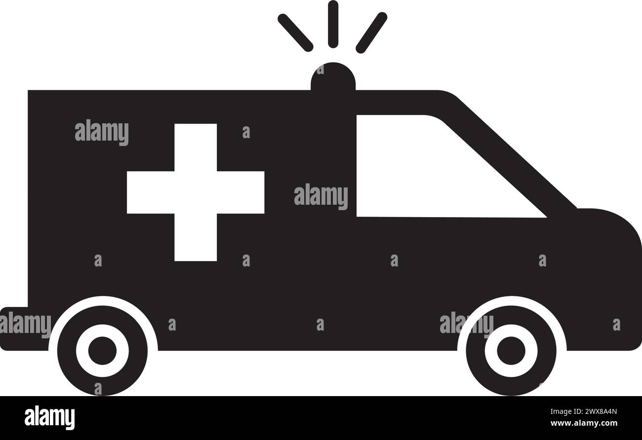 ambulance icon vector illuastration symbol design Stock Vector Image ...