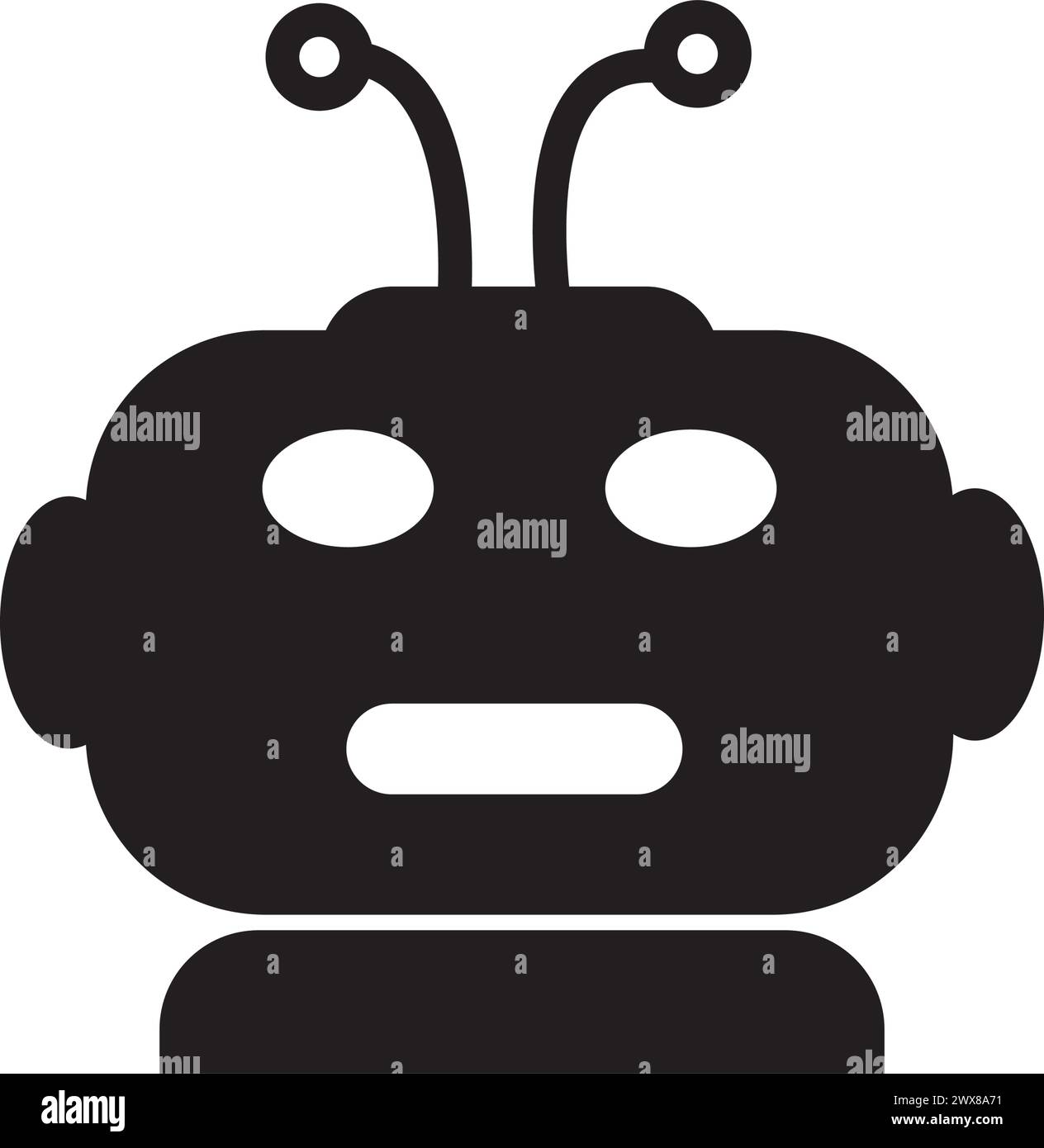 robot icon vector illustration symbol design Stock Vector Image & Art ...