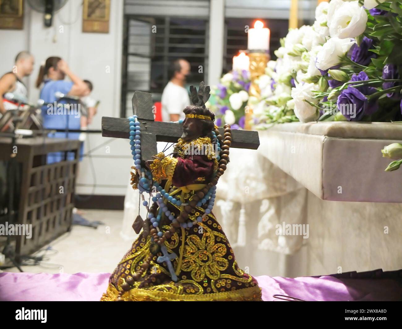 Black nazarene 2024 hi-res stock photography and images - Alamy