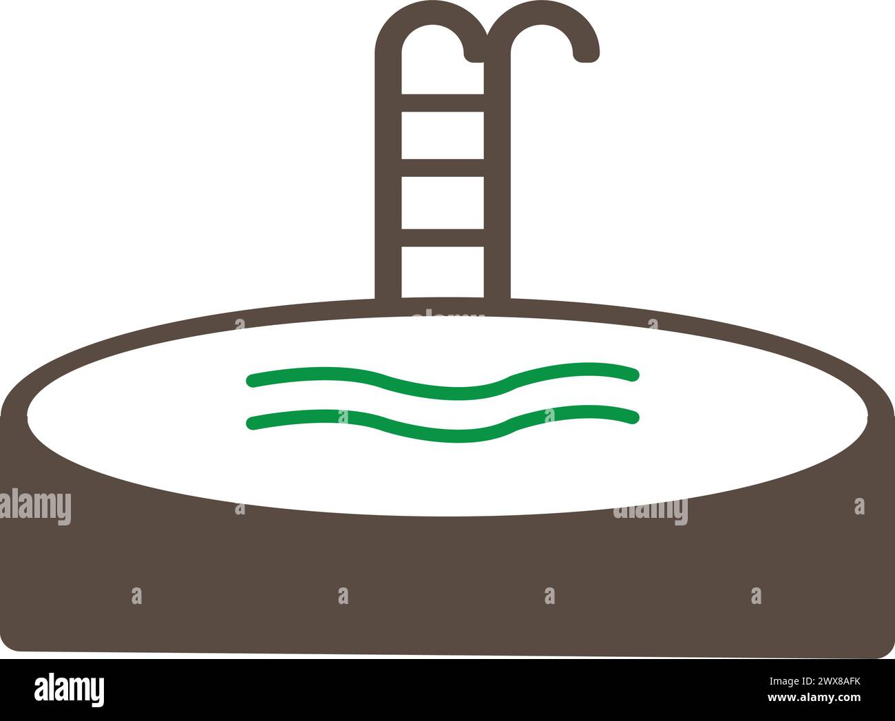 swimming pool icon vector illustration symbol design Stock Vector Image ...