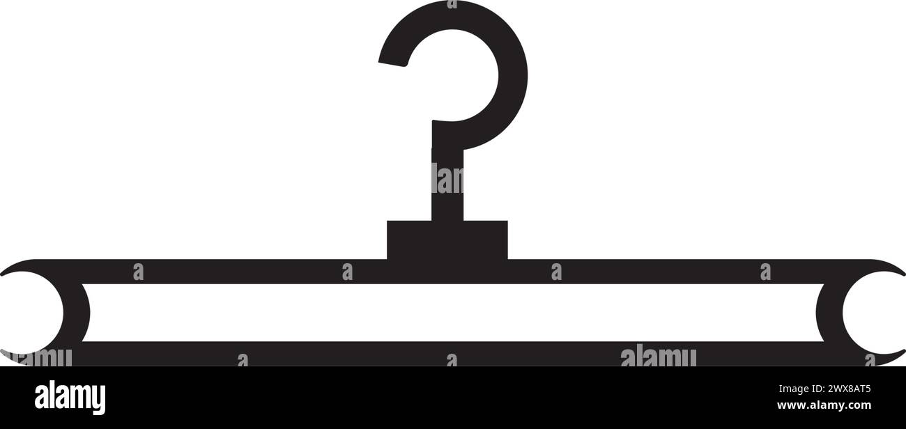 Hangers icon logo, vector design illustration Stock Vector Image & Art ...