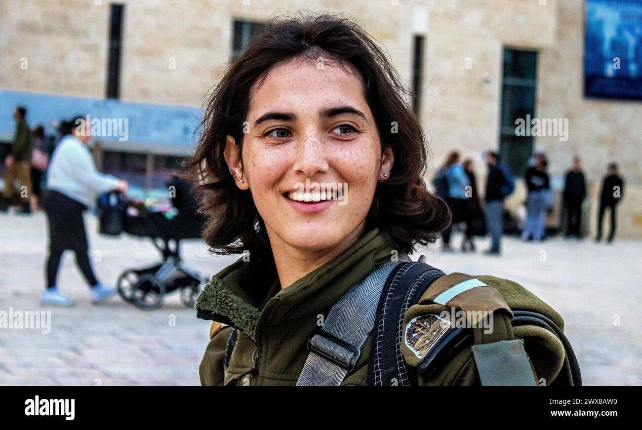 Portrait of soldiers, Induction ceremony for new graduates of the IDF ...
