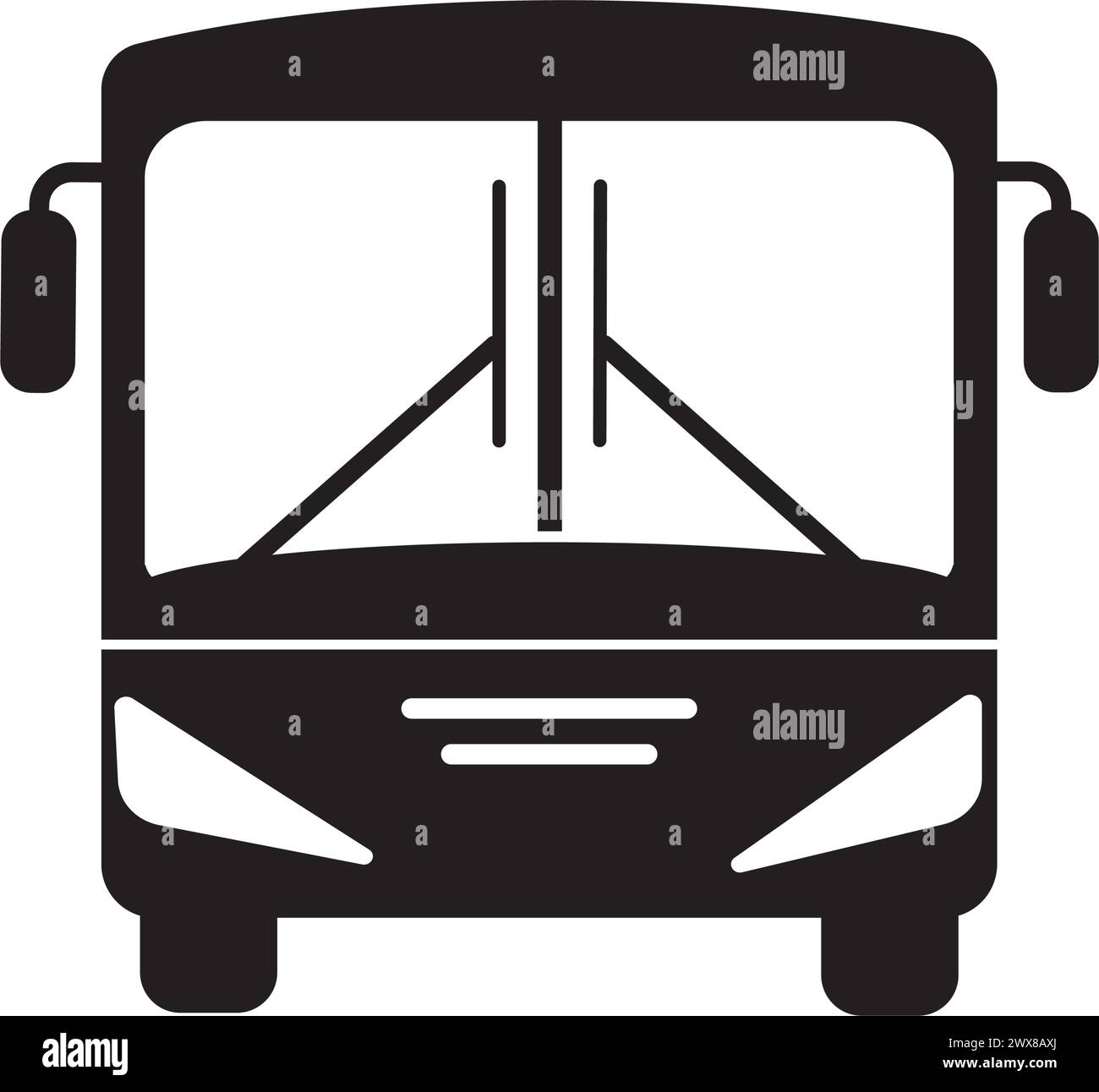 Bus icon vector illustration symbol design Stock Vector Image & Art - Alamy