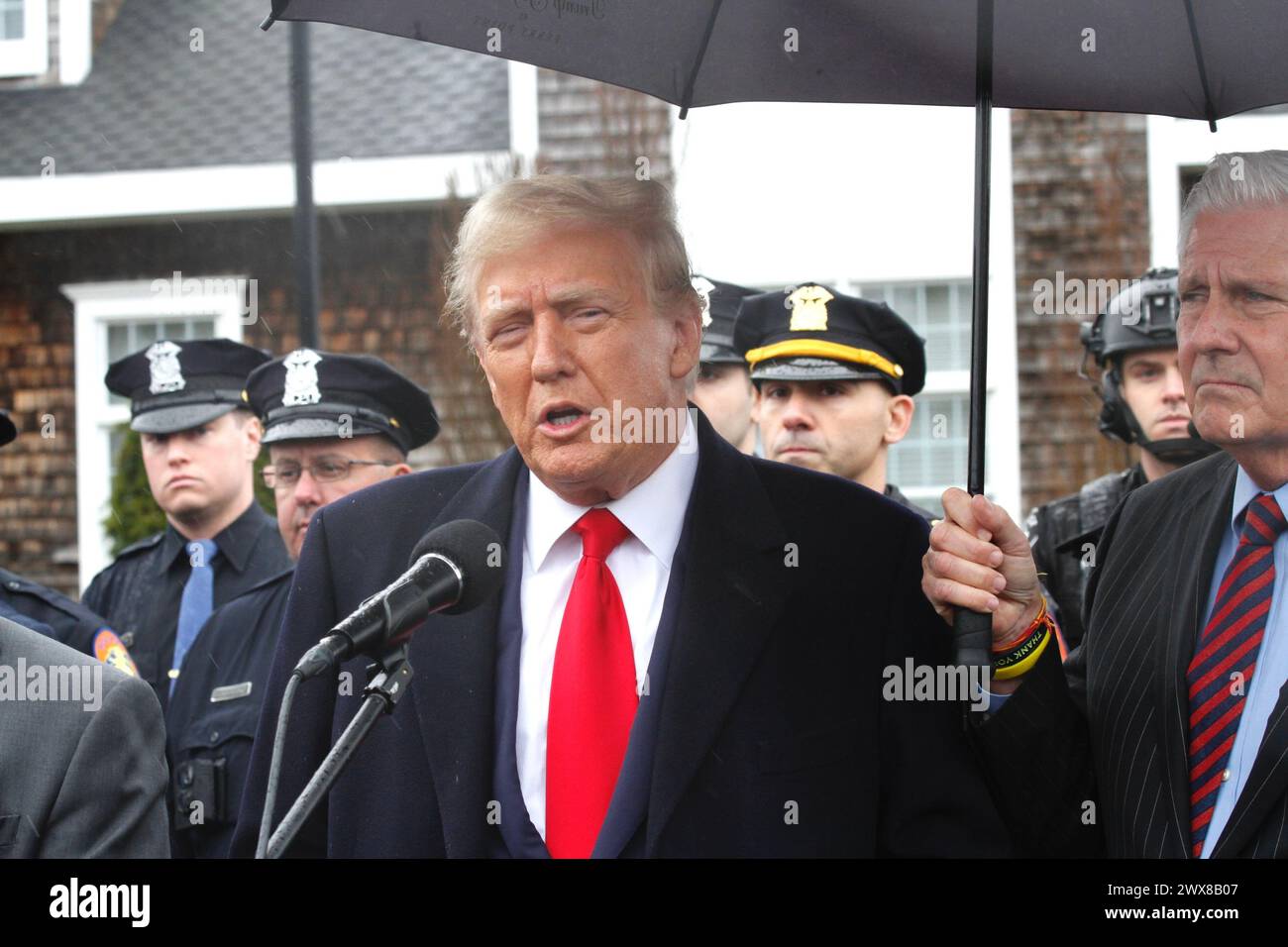 March 28, 2024, Massapequa Park, New York: (NEW) Donald Trump Speaks At ...