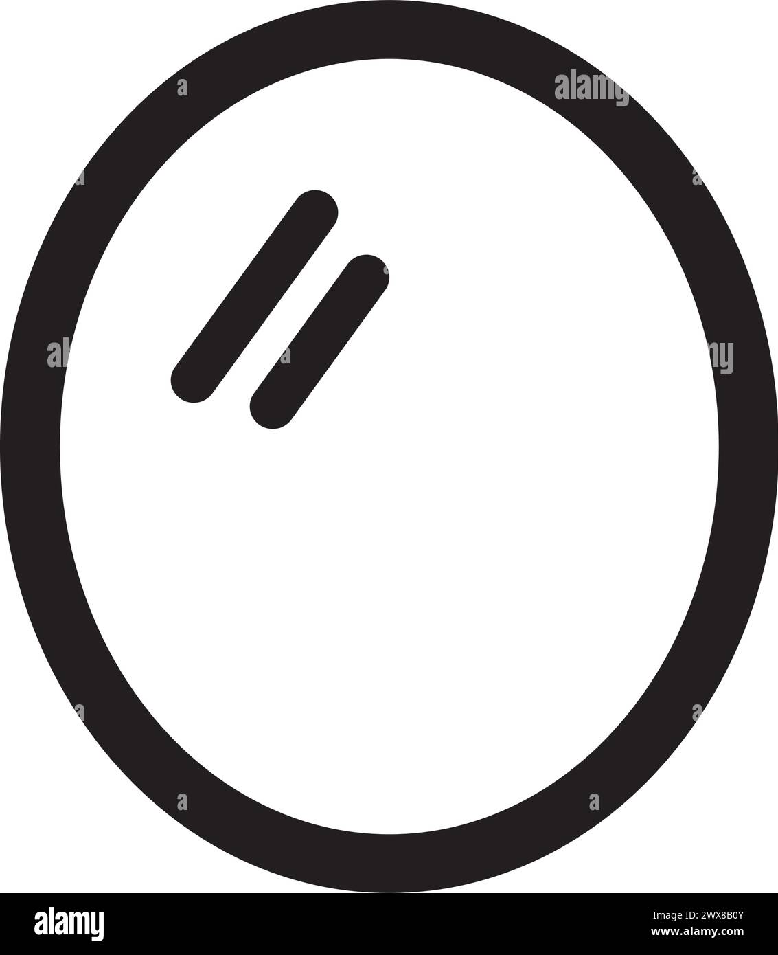 makeup mirror icon vector illustration symbol design Stock Vector Image ...