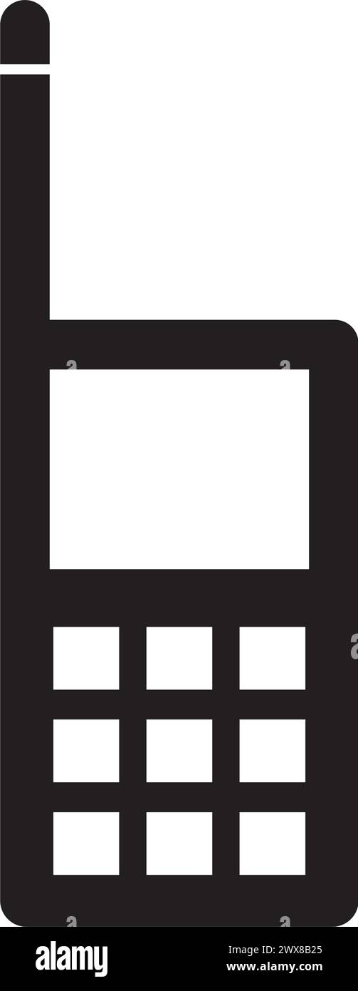 hand phone icon vector illustration logo design Stock Vector Image ...