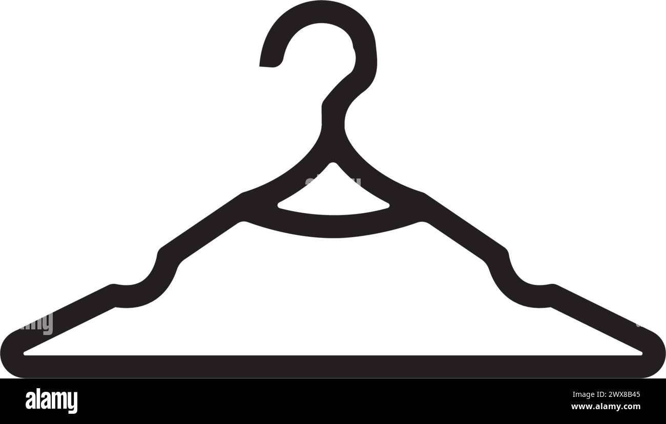 Hangers icon logo, vector design illustration Stock Vector Image & Art ...
