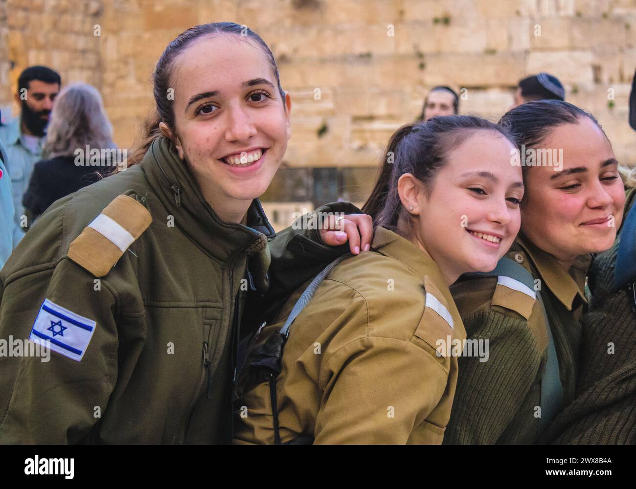 Portrait of soldiers, Induction ceremony for new graduates of the IDF ...
