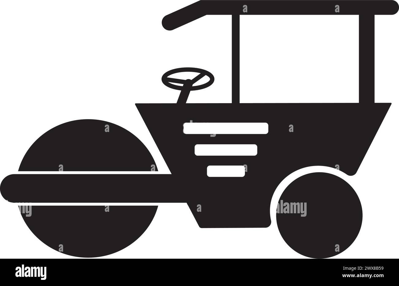 asphalt roller icon vector illustratiom symbol design Stock Vector ...